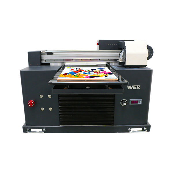 factory price high speed a2 size uv flatbed inkjet printer - WER Printers